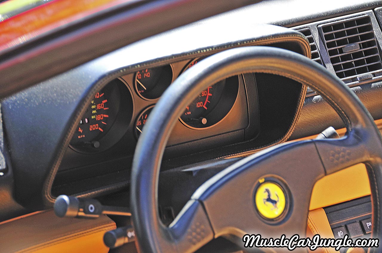 Red Ferrari 348 Spider Dash