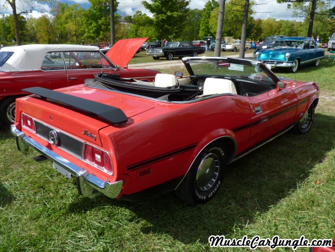 1973 Convertible Mustang Rear Right