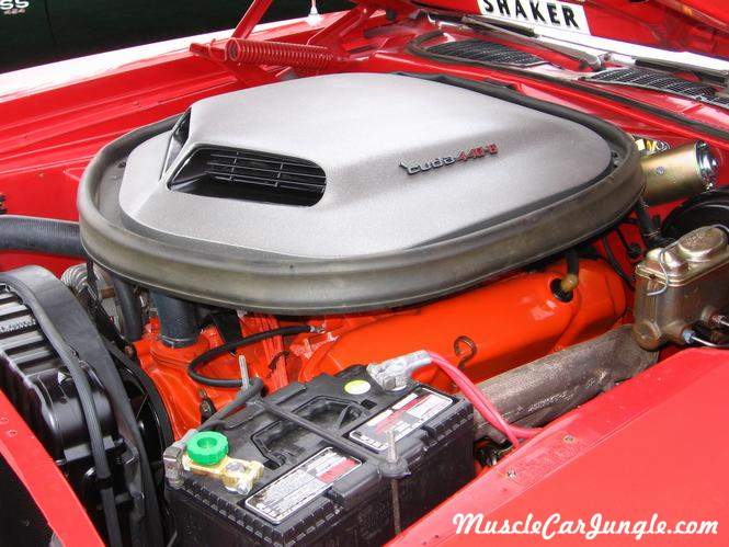 1970 440 Cuda Six Pack Engine