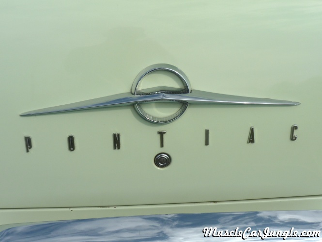 1955 Pontiac Star Chief Trunk Emblem